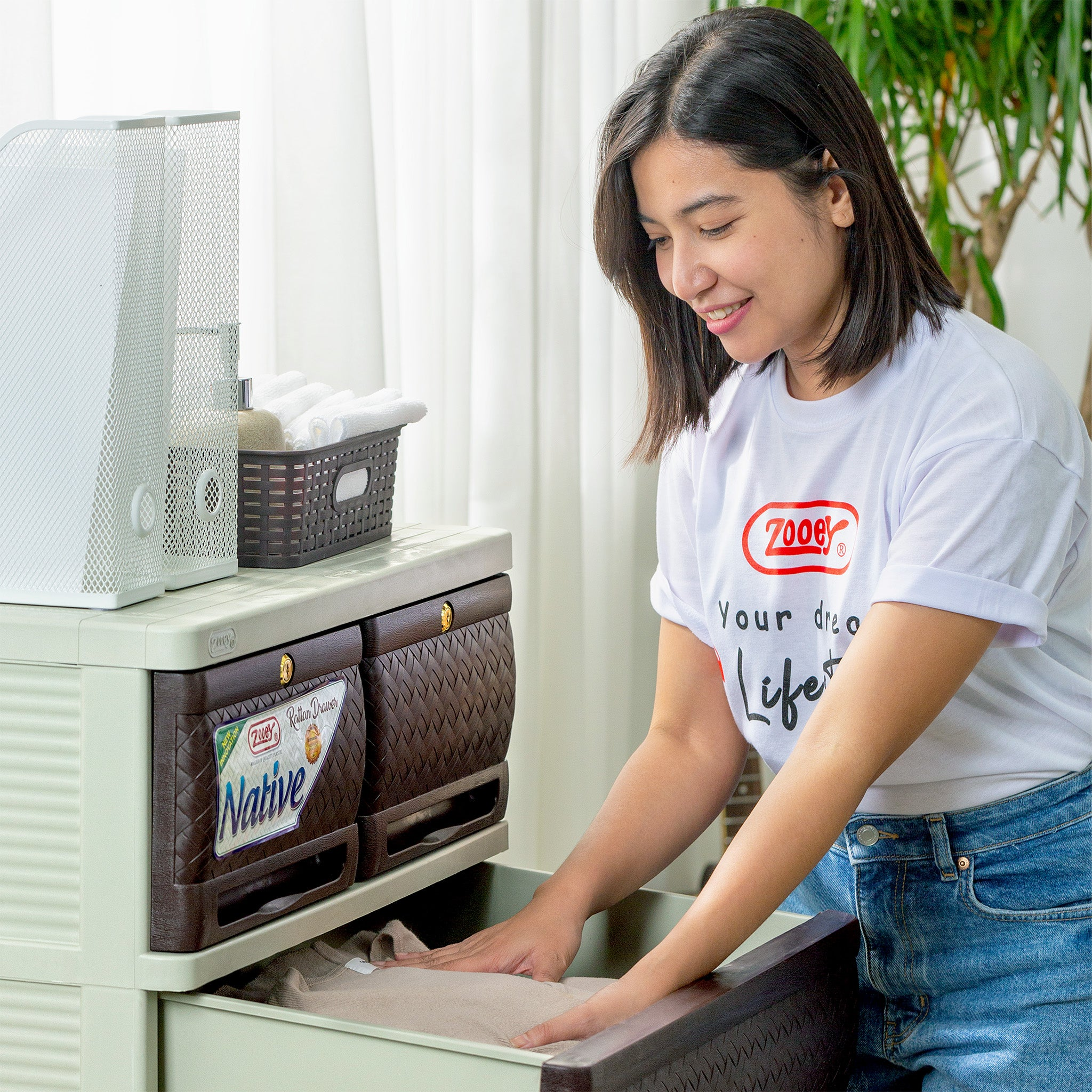 Plastic Storage Drawers for Home | Zooey Official Store