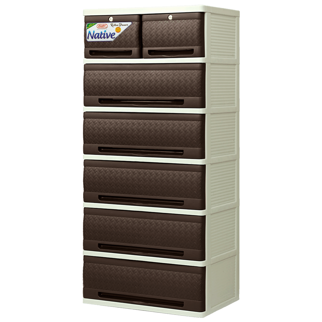 Native Rattan Drawer 6 Layer – Zooey Official Store