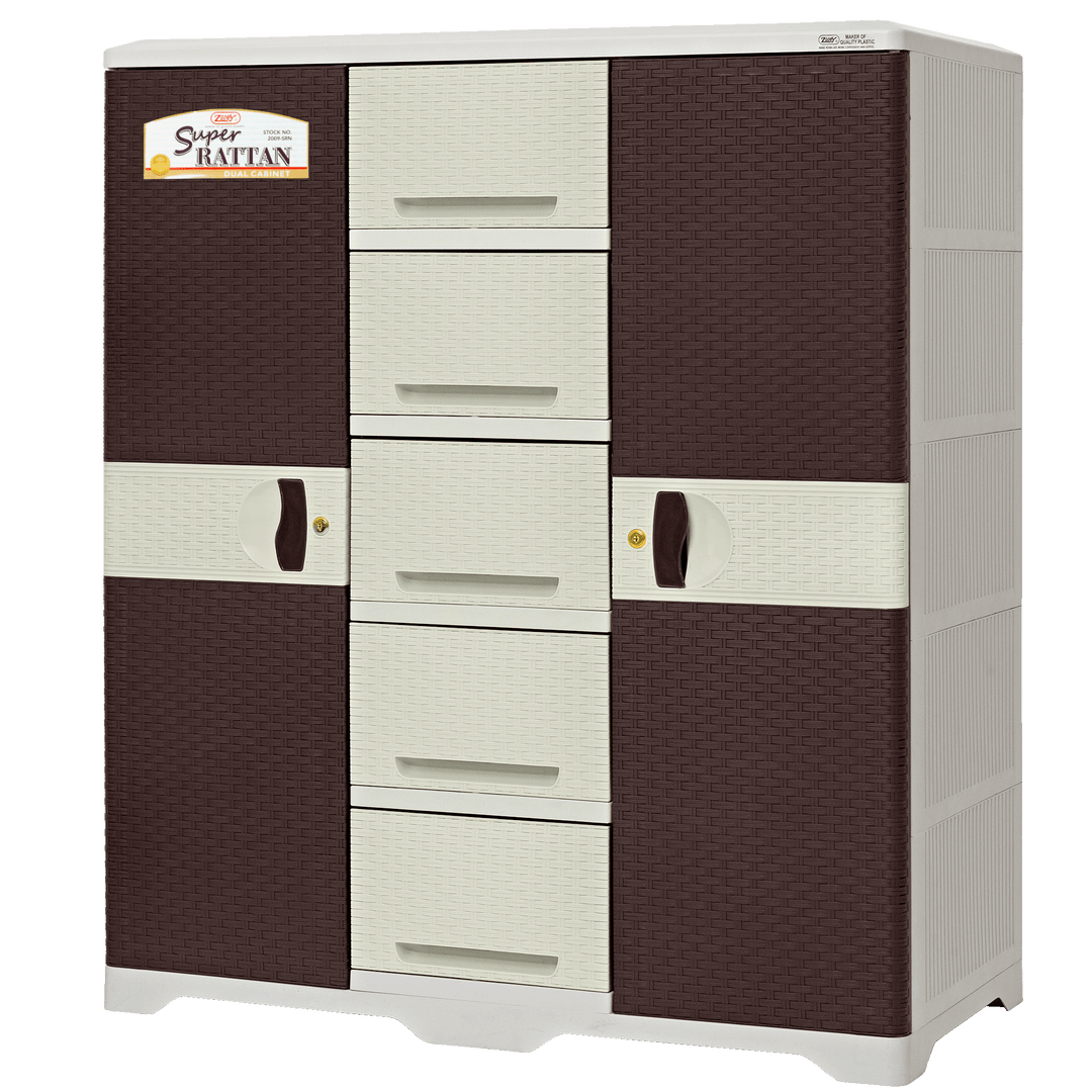 Super Rattan Dual Cabinet – Zooey Official Store
